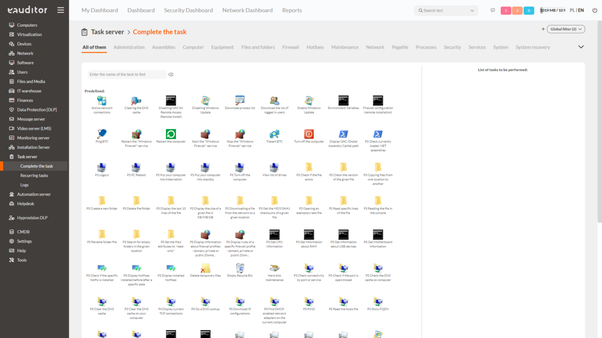 Implementation of eAuditor in the IT industry - Case Study