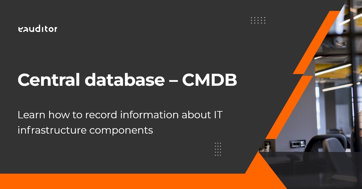 Central database - CMDB - eAuditor WEB AI
